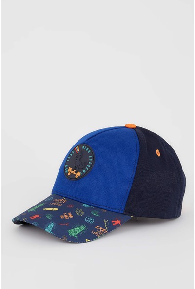 DeFacto Erkek Çocuk Baskılı Cap Şapka X0259A622SM