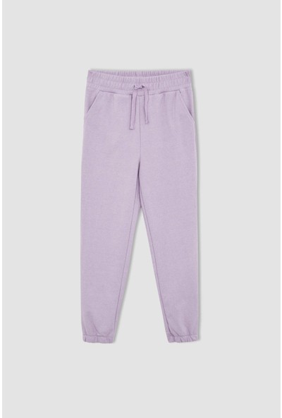 DeFacto Kız Çocuk Jogger Standart Fit Eşofman Alt X3290A622SP DeFacto Kız Çocuk Jogger Standart Fit Eşofman Alt X3290A622SP