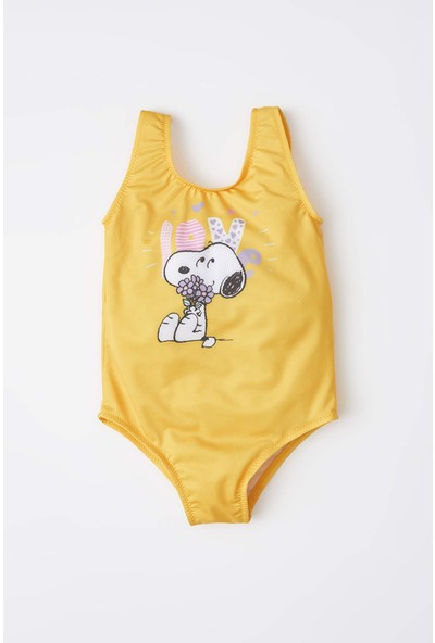 DeFacto Kız Bebek Snoopy Lisanslı Mayo W8178A222SM