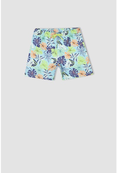 DeFacto Erkek Çocuk Defacto Fit Floral Desenli Yüzme Şortu X2152A622SM DeFacto Erkek Çocuk Defacto Fit Floral Desenli Yüzme Şortu X2152A622SM