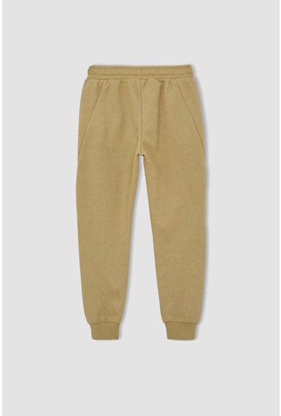 DeFacto Erkek Çocuk Slim Fit Dokulu Jogger Eşofman Alt W6750A622SP