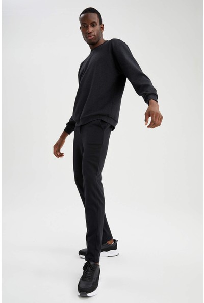 DeFacto Slim Fit İçi Yumuşak Tüylü Eşofman Altı S1912AZ21AU