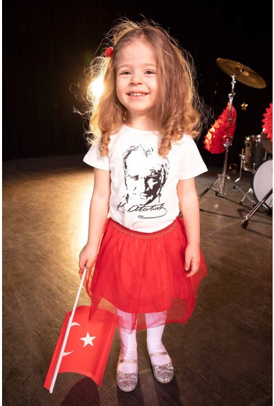 DeFacto Kız Bebek 23 Nisan Çocuk Bayramı Regular Fit Tül Etek X4479A222SM DeFacto Kız Bebek 23 Nisan Çocuk Bayramı Regular Fit Tül Etek X4479A222SM