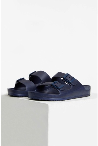 DeFacto Erkek Çocuk Eva Çift Bant Tokalı Terlik T4054A6NS