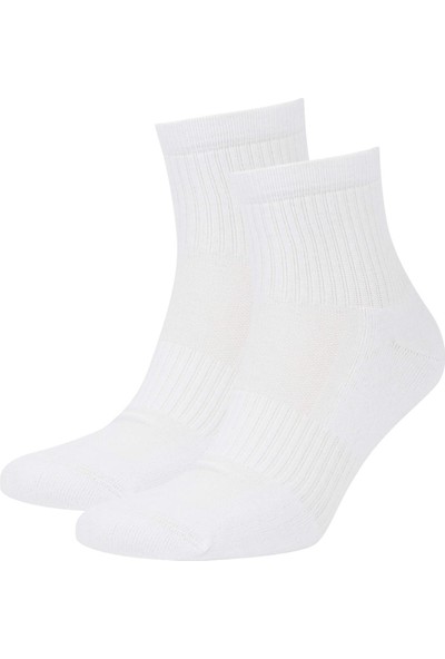 DeFacto Defacto Fit Erkek Pamuklu 2'li Spor Uzun Havlu Çorap W9123AZNS DeFacto Defacto Fit Erkek Pamuklu 2'li Spor Uzun Havlu Çorap W9123AZNS