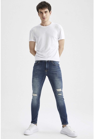 DeFacto Skinny Comfort Fit Pantolon W6727AZ22SP