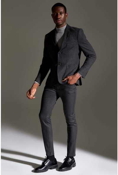 DeFacto Tailored Fit Kumaş Chino Pantolon V9685AZ21WN