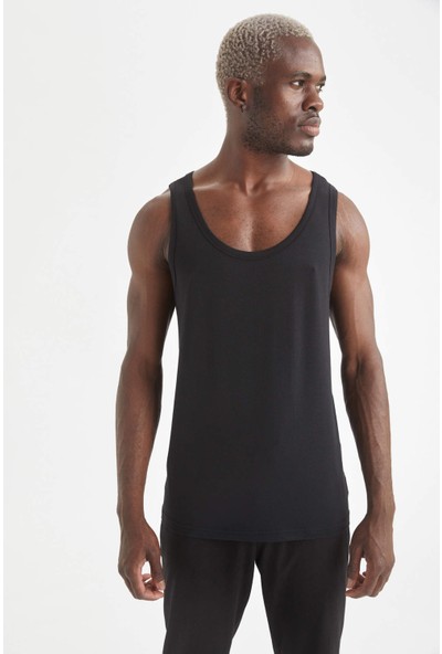 Defacto Slim Fit U Yaka Atlet V3097AZ21HS