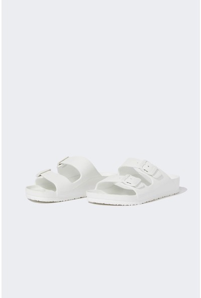 DeFacto Kız Çocuk Eva Çift Bantlı Tokalı Terlik T4067A6NS