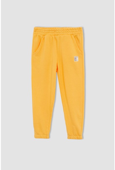 DeFacto Kız Çocuk Jogger Standart Fit Cep Detaylı Jogger Eşofman Alt W7100A622SP DeFacto Kız Çocuk Jogger Standart Fit Cep Detaylı Jogger Eşofman Alt W7100A622SP
