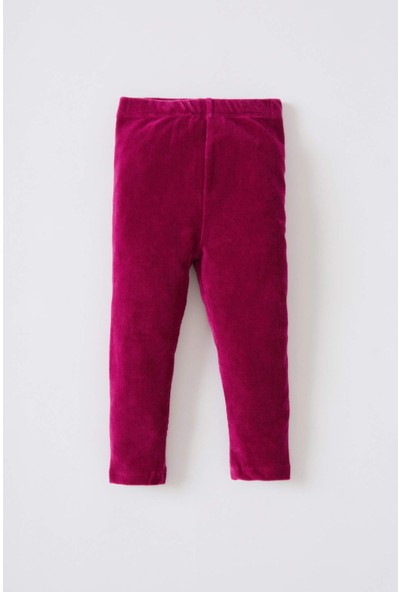 DeFacto Kız Bebek Basic Kadife Uzun Tayt V1906A221WN