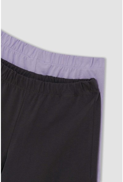 Defacto Kız Çocuk Esnek Belli 2'li Şort V5591A621HS Defacto Kız Çocuk Esnek Belli 2'li Şort V5591A621HS