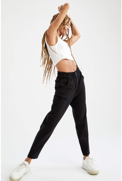 Defacto Paper Bag Yüksek Bel Pantolon V3581AZ21AU Defacto Paper Bag Yüksek Bel Pantolon V3581AZ21AU