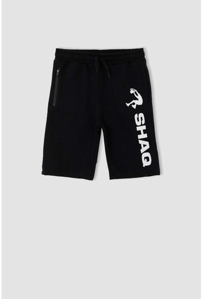 DeFacto Erkek Çocuk Defacto Fit Regular Fit Shaquille O'Neal Lisanslı Esnek Belli Bermuda Şort U9709A621HS DeFacto Erkek Çocuk Defacto Fit Regular Fit Shaquille O'Neal Lisanslı Esnek Belli Bermuda Şort U9709A621HS