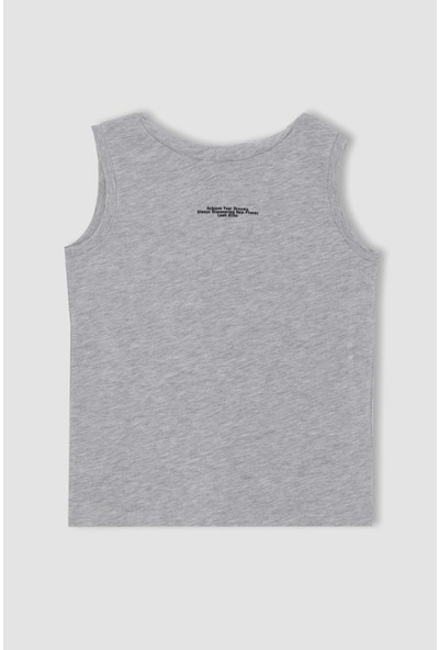 Defacto Erkek Çocuk Baskılı Kapüşonlu Atlet V6369A621HS