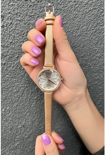 Exception Kayış Kordon Saat Bronz - 6395.841.