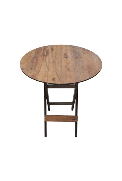 Secenart Antik Yuvarlak Sehpa