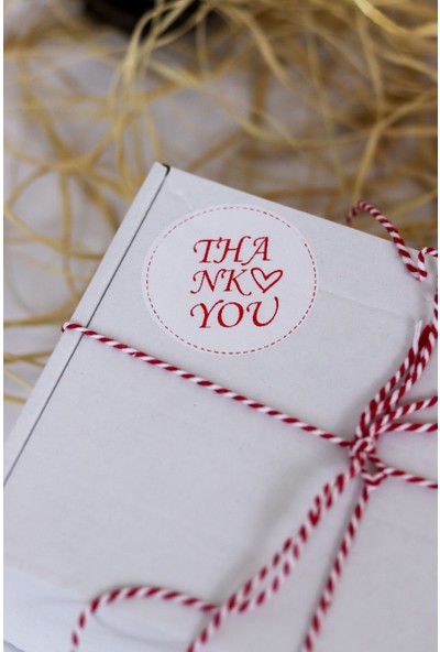 Butik Sosyetik Thank You Yazılı Oval Beyaz 50 mm Yuvarlak Yapışkanlı Sticker Etiket 100 Adet Butik Sosyetik Thank You Yazılı Oval Beyaz 50 mm Yuvarlak Yapışkanlı Sticker Etiket 100 Adet