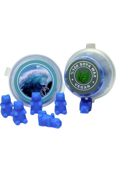 Rumi Candle Mavi Gummy Bear Jelibon Ayıcık Şeklinde Okyanus Esanslı Mum Buhurdanlık Kokusu 12 Adet Rumi Candle Mavi Gummy Bear Jelibon Ayıcık Şeklinde Okyanus Esanslı Mum Buhurdanlık Kokusu 12 Adet