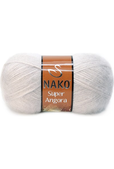 Nako Süper Angora Pembeli Gri 5 Adet 03079
