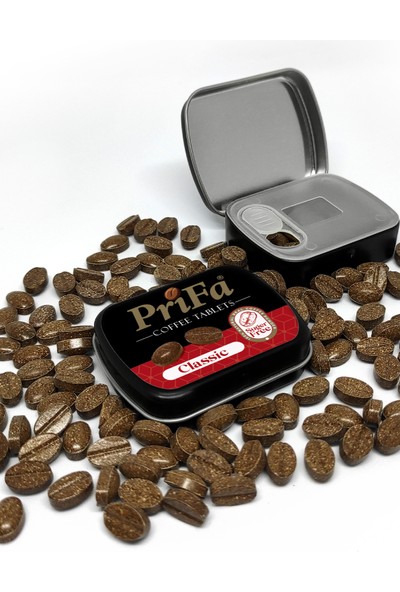 Prifa Coffee Tablets Şekersiz Gerçek Kahve Şeker Ilavesiz Emilebilir Kahve Tablet, Espresso Prifa Coffee Tablets Şekersiz Gerçek Kahve Şeker Ilavesiz Emilebilir Kahve Tablet, Espresso