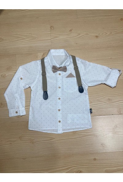 Enayy Erkek Çocuk Papyonlu Slopetli Takım