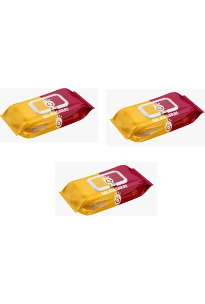 Galatasaray Taraftar Islak Mendil 80'*3 Adet 240 Yaprak Galatasaray Taraftar Islak Mendil 80'*3 Adet 240 Yaprak