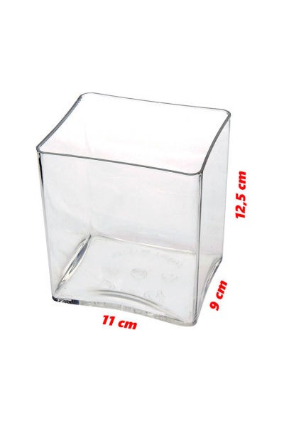 White Balance Mika Şeffaf Betalık Küçük 12,5X11X9CM Şeffaf