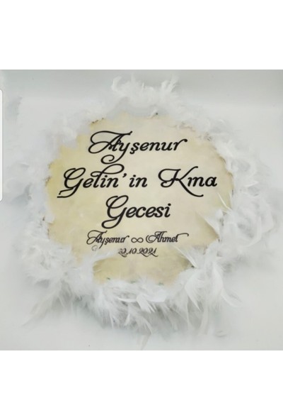 Dolunay Store Kırmızı Isme Özel Gelin Tefi, Kına Gecesi, Eğlence Seti (32 Cm) Dolunay Store Kırmızı Isme Özel Gelin Tefi, Kına Gecesi, Eğlence Seti (32 Cm)