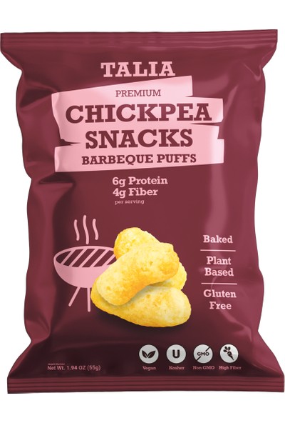Talia Snacks Barbekü Soslu Nohut Topları - 55 gr