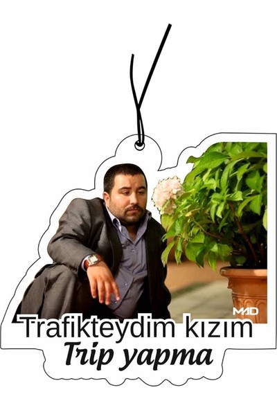 Mad Accessories Kolpaçino Şahin Tasarımlı Dekoratif Oto Araç Kokusu