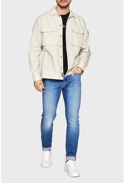 Calvin Klein Skinny Fit Düşük Bel Dar Paça Pamuklu Jeans Erkek Kot Pantolon J30J320463 1A4 Calvin Klein Skinny Fit Düşük Bel Dar Paça Pamuklu Jeans Erkek Kot Pantolon J30J320463 1A4