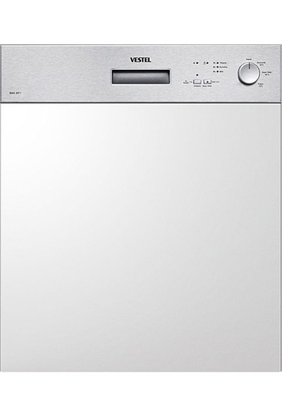 Vestel BMA-3101 X 3 Programlı Inox Ankastre Bulaşık Makinesi Vestel BMA-3101 X 3 Programlı Inox Ankastre Bulaşık Makinesi