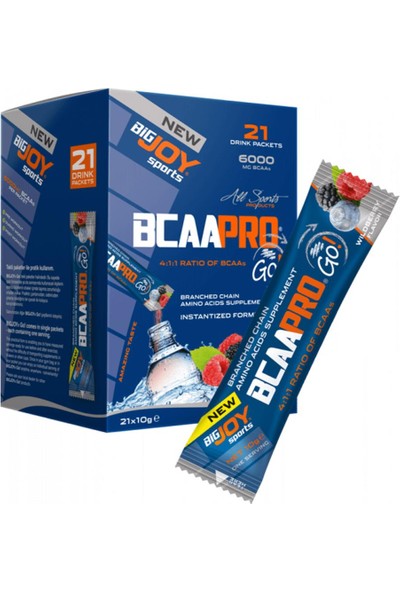 Bigjoy Sports Bcaa Pro Go! 21 Drink Packets Orman Meyveleri Bigjoy Sports Bcaa Pro Go! 21 Drink Packets Orman Meyveleri