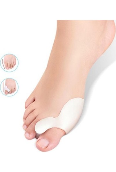 Bonnus Silikon Makaralı Ayak Baş Parmak Kemik Bunyon Koruyucu Silikon Bunyon Bonnus Silikon Makaralı Ayak Baş Parmak Kemik Bunyon Koruyucu Silikon Bunyon