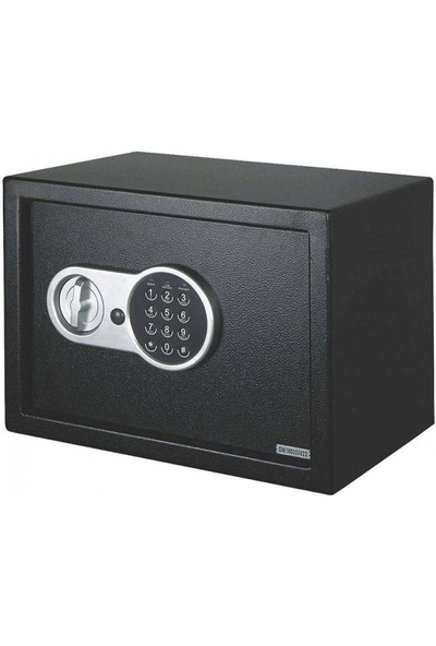 Shey Fırsat Shey Elektronik Büyük Boy Çelik Para Mücevher Kasası Siyah