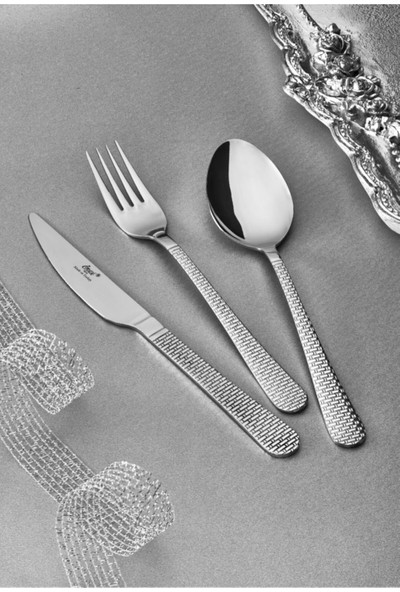 Inci Piramit 72 Parça Çatal Kaşık Bıçak Seti