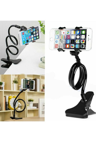 Go İthalat Akrobat Telefon Tutucu Spiral Gövdeli Oynar Başlıklı Go İthalat Akrobat Telefon Tutucu Spiral Gövdeli Oynar Başlıklı