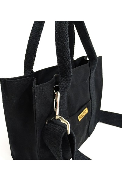 Bezden Kanvas Mini Tote Çanta