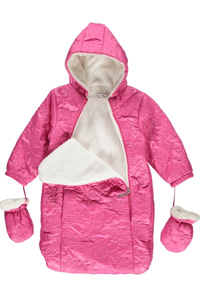 Overdo Maraton Kumaş Içi Yünlü/ Welsoftlu Pembe Kız Bebek Şişme Kundak Mont Overdo Maraton Kumaş Içi Yünlü/ Welsoftlu Pembe Kız Bebek Şişme Kundak Mont