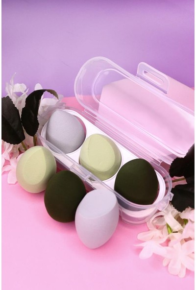 Mujgan 3'lü Standlı Makyaj Süngeri Seti Mujgan 3'lü Standlı Makyaj Süngeri Seti