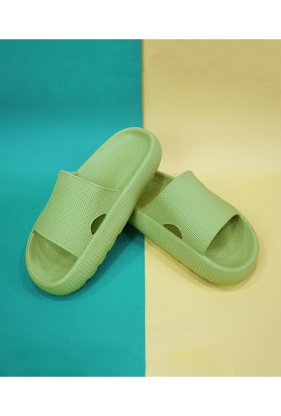 Shonex Kadın Erkek Başak Desen Çağla Yeşil Eva Terlik