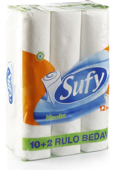 Sufy 12'li Süper Emici Kağıt Havlu