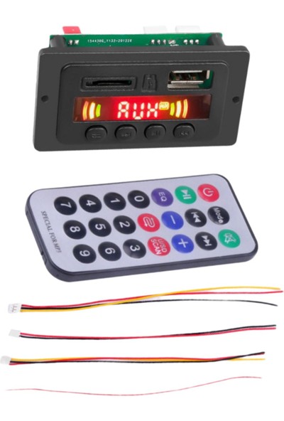 Ses Dekoder Kurulu Modülü, Radyo Mp3 Çalar Dijital LED Ekran Bluetooth 5.0 (Yurt Dışından) Ses Dekoder Kurulu Modülü, Radyo Mp3 Çalar Dijital LED Ekran Bluetooth 5.0 (Yurt Dışından)