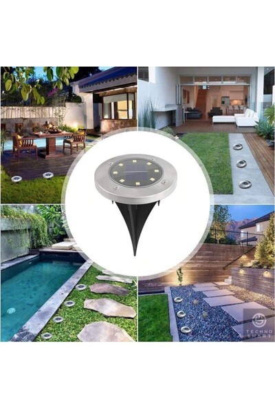 World of Pets Güneş Enerjili Bahçe Aydınlatma Seti 4 Adet