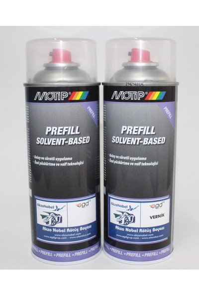 Motip Ford 9712 Magnum Gri Sprey Rötüş Boya Seti Motip Ford 9712 Magnum Gri Sprey Rötüş Boya Seti