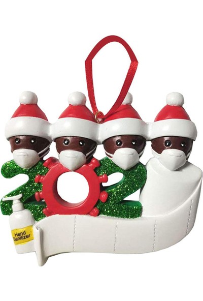 Bawei Hayatta Kalan Aile Süsleme Noel Ağacı Süsler 2020 Noel Tatil Süslemeleri Siyah Aile Üyesi Bawei Hayatta Kalan Aile Süsleme Noel Ağacı Süsler 2020 Noel Tatil Süslemeleri Siyah Aile Üyesi