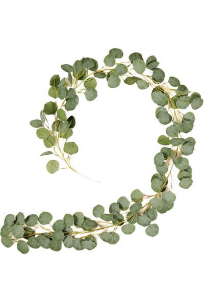 Bawei Faux Gümüş Dolar Okaliptüs Garland Yapay Yapay Dekor Yeşil Yaprakları Bawei Faux Gümüş Dolar Okaliptüs Garland Yapay Yapay Dekor Yeşil Yaprakları