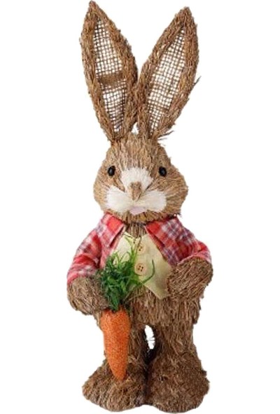 Bawei Simülasyon Saman Paskalya Bunny Yapay Tavşan Paskalya Dekoru Bunny Süsler E Bawei Simülasyon Saman Paskalya Bunny Yapay Tavşan Paskalya Dekoru Bunny Süsler E