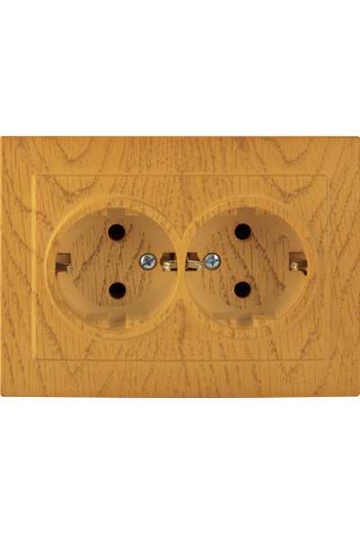 Nilson Touran Meşe Ikili Topraklı Priz Nilson Touran Meşe Ikili Topraklı Priz